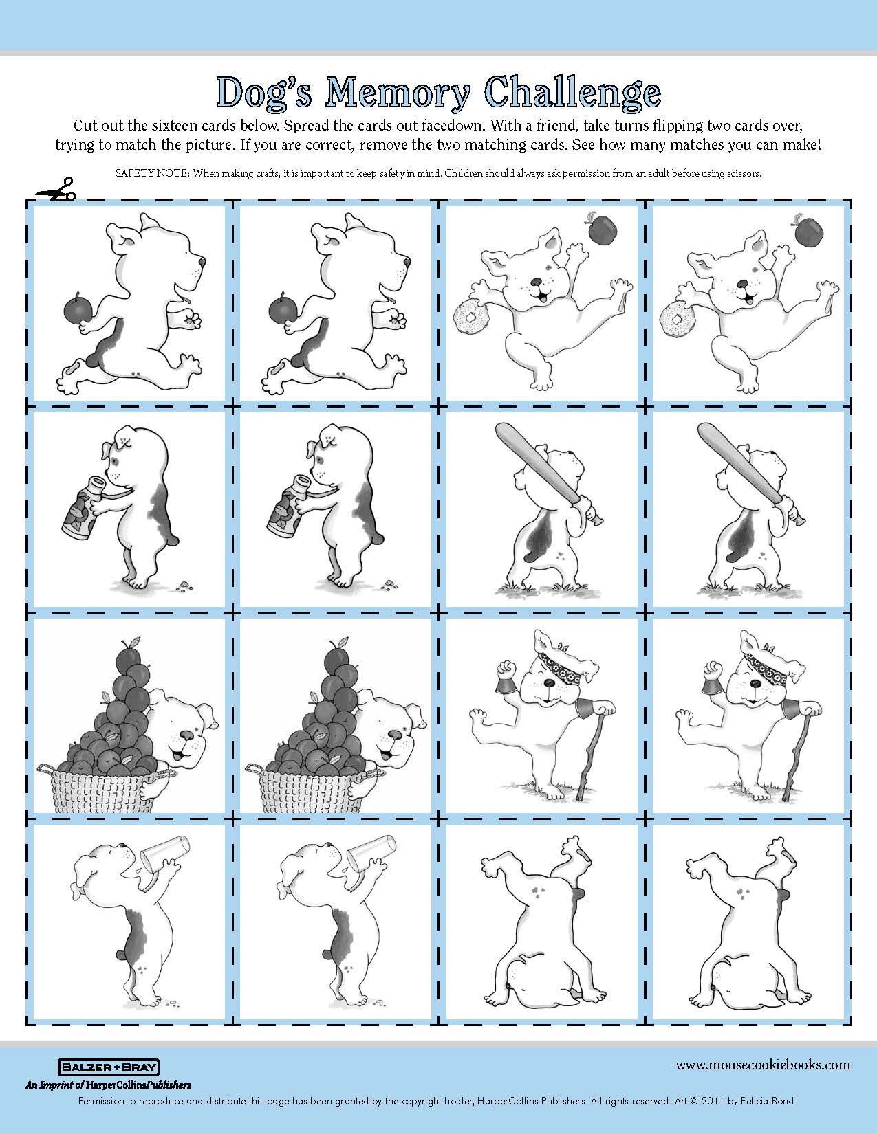 Dog's Memory Challenge